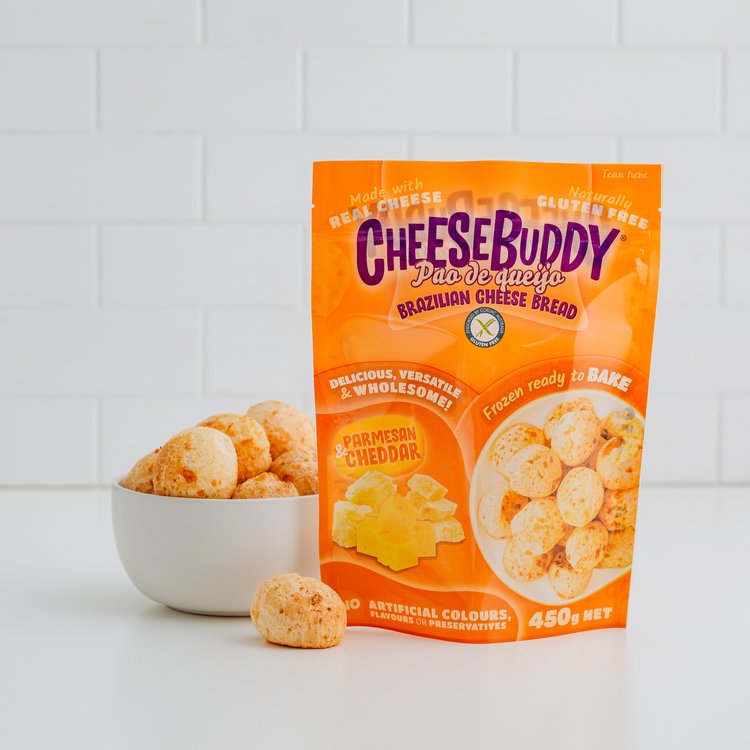 Parmesan & Cheddar Gluten Free Cheese Breads